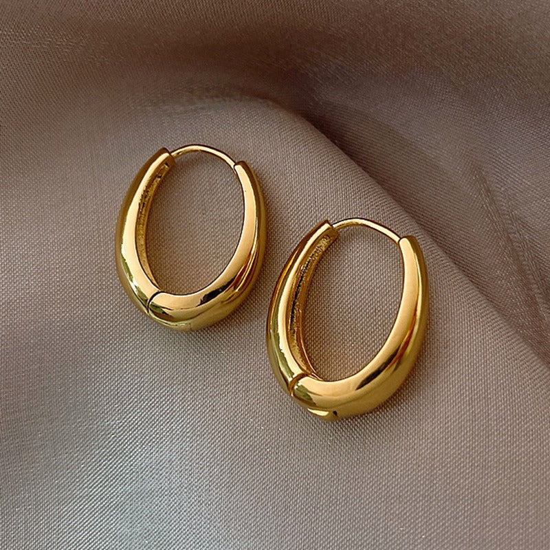 OVAL HUGGIES - Earings – Lunaa.pk